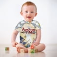 Adventure Time Poster Baby One-Piece Rompers Summer Short Sleeve Outfit ...