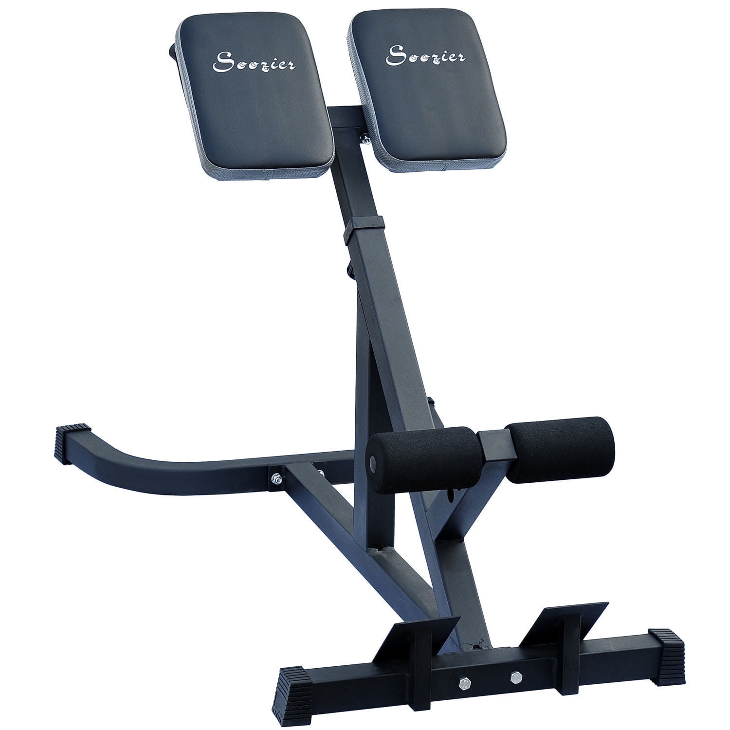 Soozier 45 Degree Hyperextension Back Workout Exercise Bench - Walmart.com