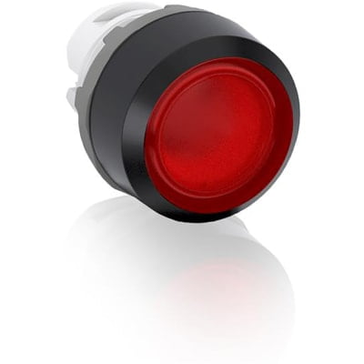 Pack of 1, Abb Mp1-11R/B, Modular Series Red Push Button Momentary 22Mm Cutout - Walmart.com