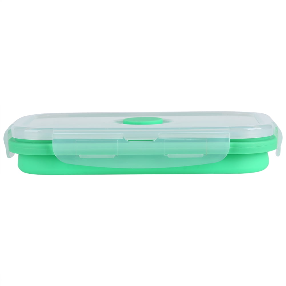 Yosoo 500ml Silicone Collapsible Portable Lunch Box Bowl Folding Food ...
