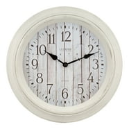 Springfield 14" Poly Resin Clock with Thermometer - Walmart.com