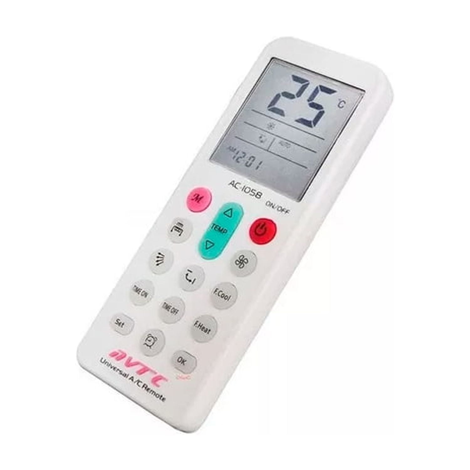 Aire acondicionado con control remoto universal de todas las marcas ...