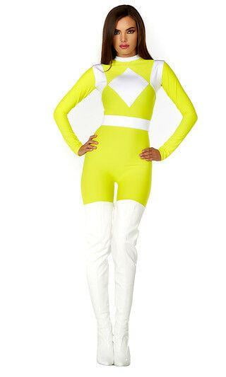 Yellow Power Ranger Costume