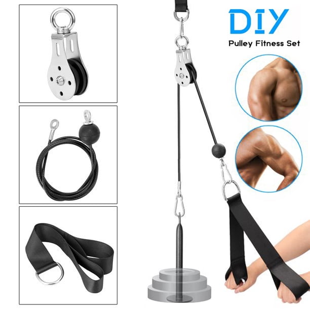 yeacher Fitness Pull Down Cable Machine, LAT and Lift Pulley Down ...
