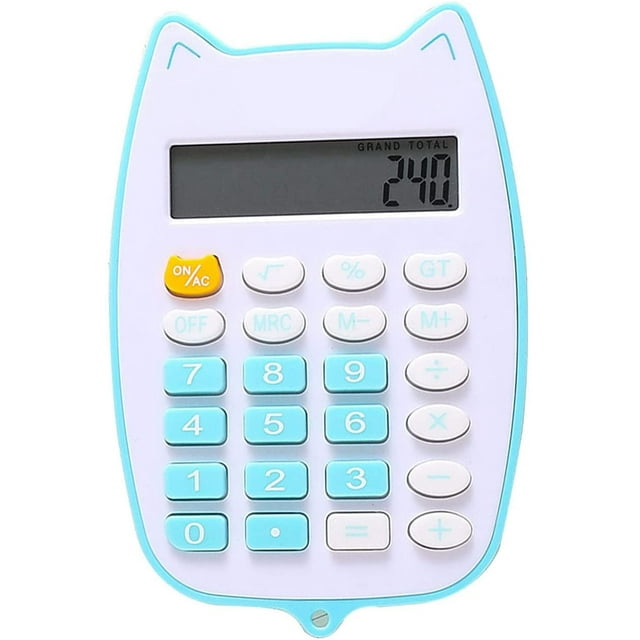 Portable Calculator Cute Cat Mini Student Portable Computer Small ...