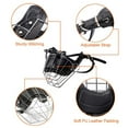Dog Muzzle, Prevents Chewing and Biting, Metal Mask Basket allows ...