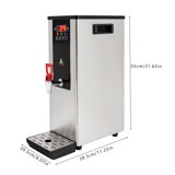 Miumaeov Electric Water Boiler 10L Commercial Full-Automatic Water ...