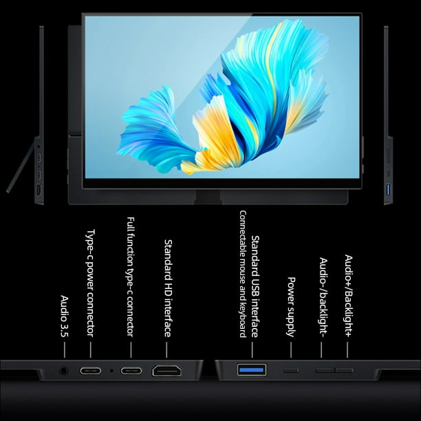 Monitor Externo Monitor Externo Monitor externo de 13,3 pulgadas/14 ...