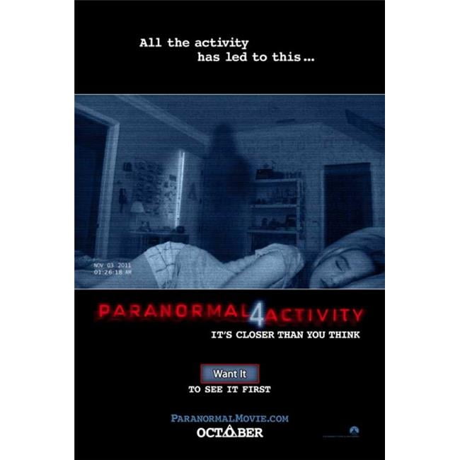 Paranormal Activity 4 Theatrical Poster