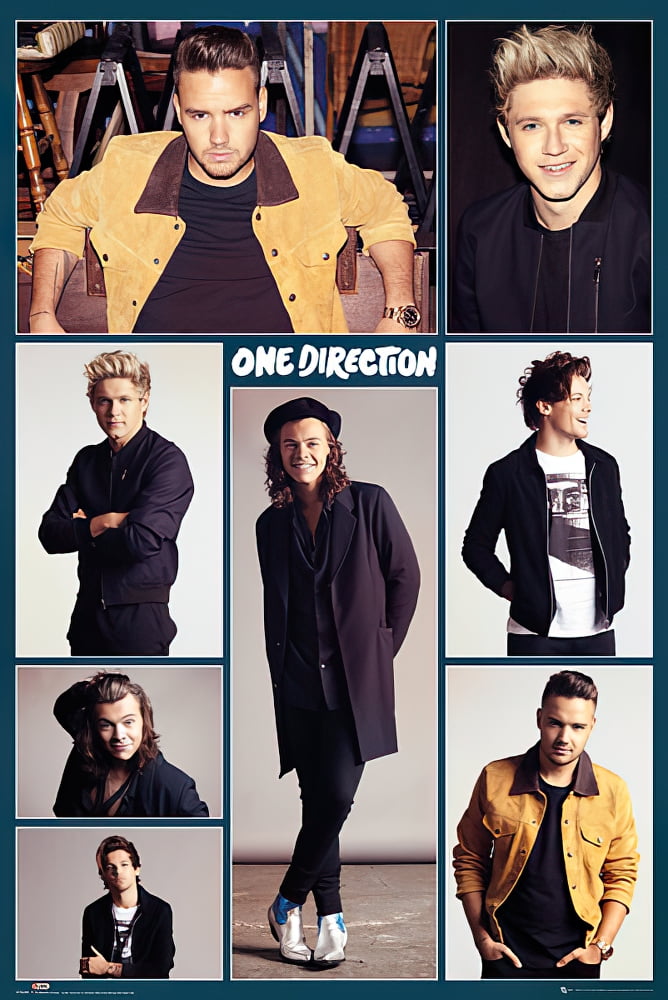 One Direction - 1D - Music Poster / Print (Photo Grid 2) (Clear Poster ...