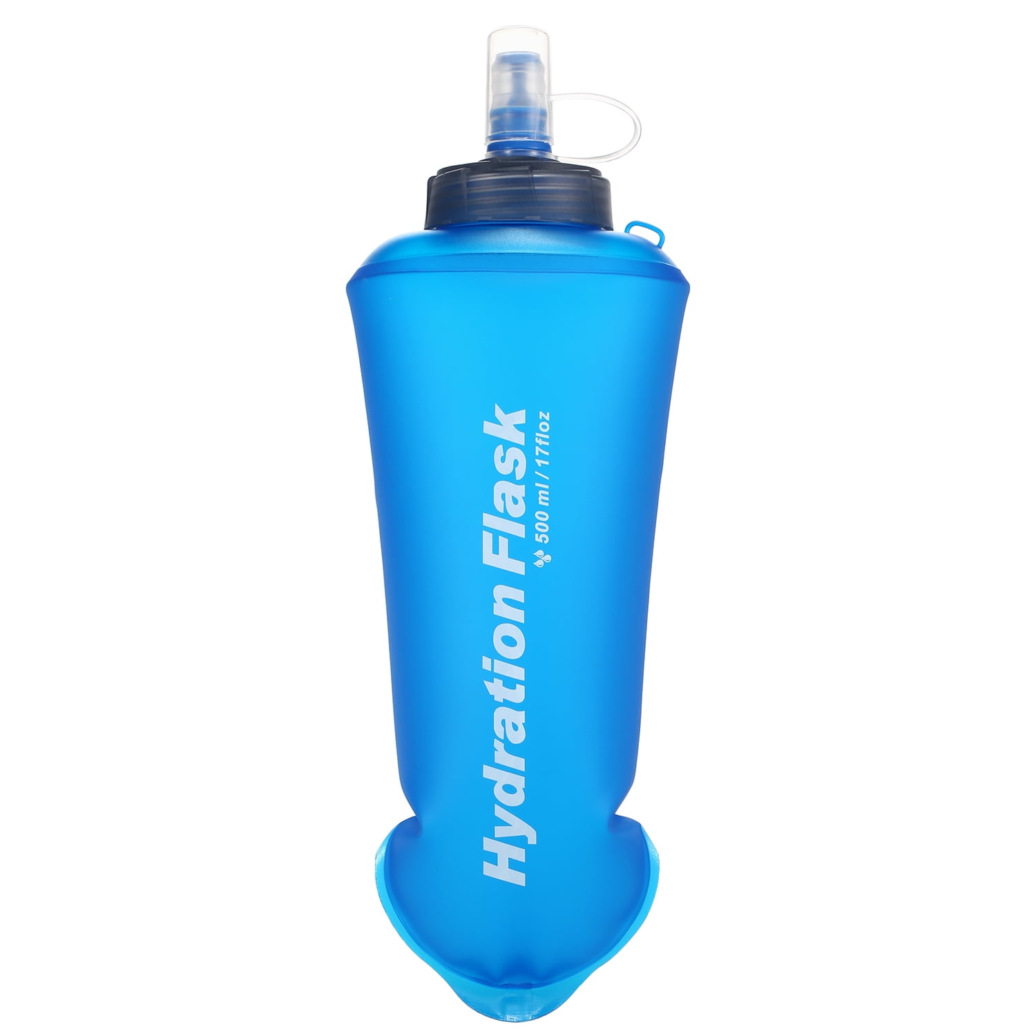 500ML Soft Collapsible TPU Water Bottle for Running Hiking Cycling ...