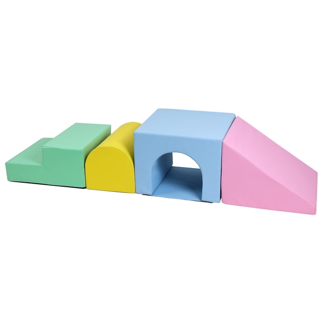 Climb and Crawl Activity Playset,Soft Lightweight Foam Climbing Blocks ...