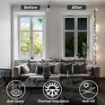 EDHITNR Reflective Window Film, One-Way Mirror Privacy Window Tint ...