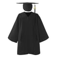 ANINEO Graduation Gown And Cap For Girls Boys Academic Formal Wear With ...