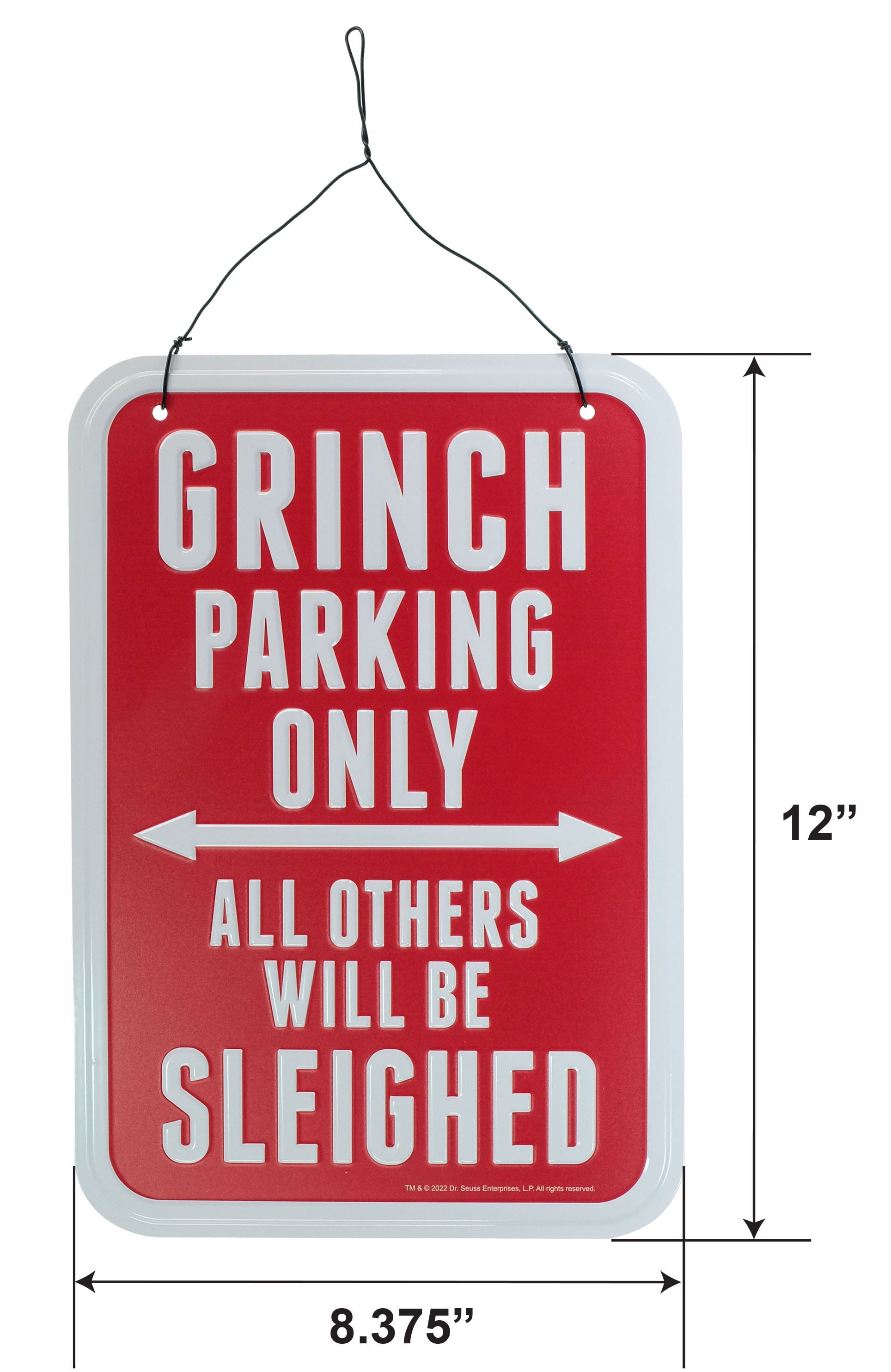 Buy Dr Seuss' The Grinch Who Stole Christmas, Grinch Rectangular ...
