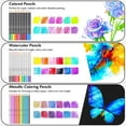 Pro Art Kit, 76-Piece Set with Sketchbook, Watercolor Pad, Coloring ...