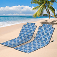 Magshion Portable Beach Mat Set of 2, Reclining Lounge Chairs for ...