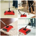 Qenwkxz 43.31in Carpet Floor Sweeper with Horsehair Manual Carpet ...