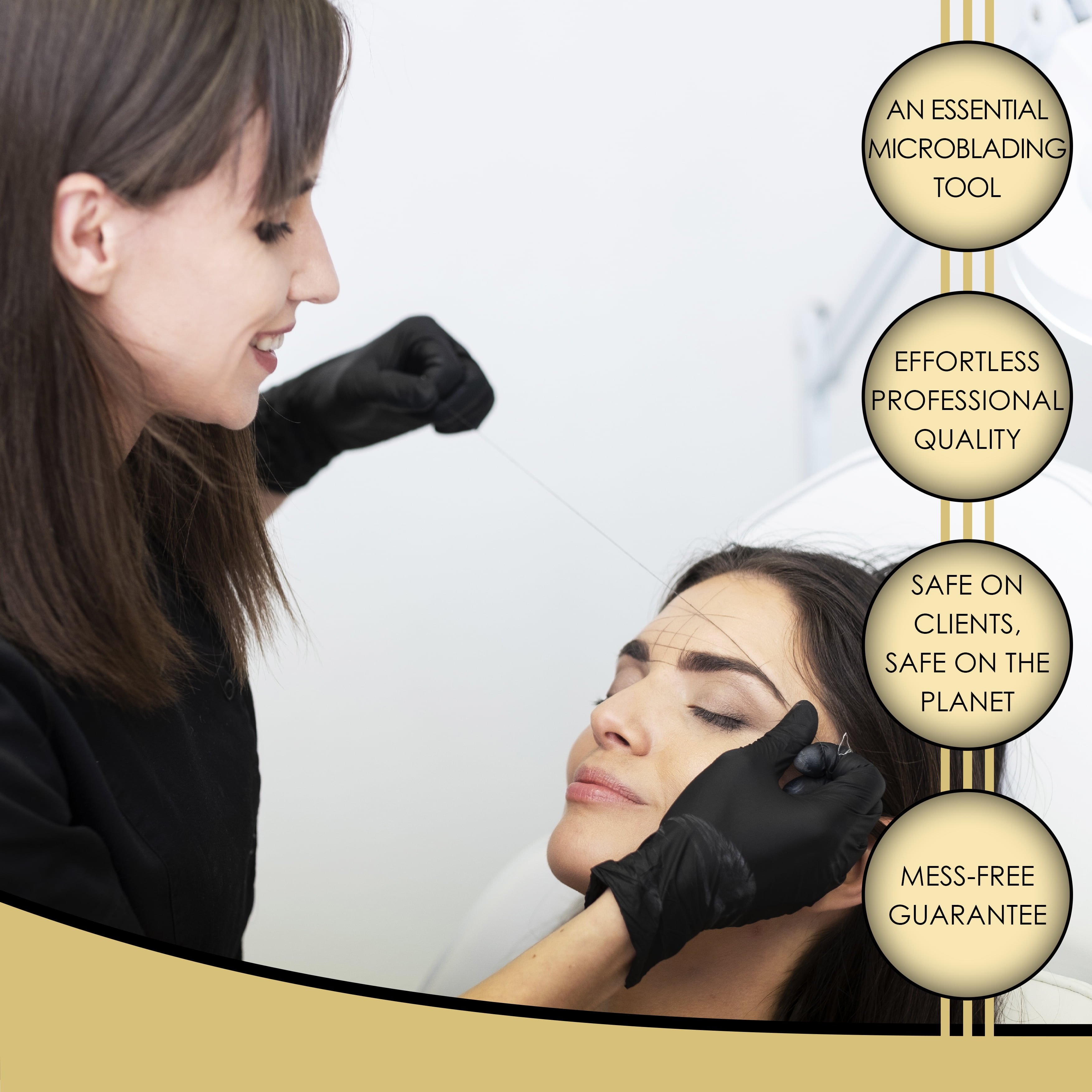 Buy Parallel Products - Premium Pre-Inked Charcoal Eyebrow Mapping ...