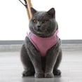 BESTYASH Pet Harness Pink Vest Style Reflective Chest Strap Lightweight ...