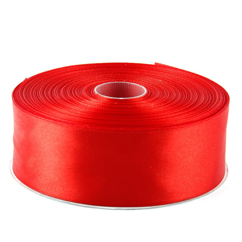 Topenca Supplies 1-1/2 Inches x 50 Yards Double Face Solid Satin Ribbon ...