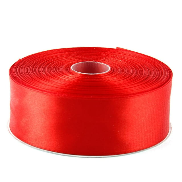 Topenca Supplies 1-1/2 Inches x 50 Yards Double Face Solid Satin Ribbon ...