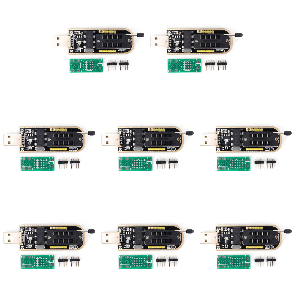 Programador CH341A 24 25 Serie USB 8 PIN/16PIN EEPROM Flash BIOS BIOS ...