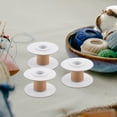 OUNONA 10Pcs Practical Weaving Bobbins Multi Color Paper Spools for DIY ...