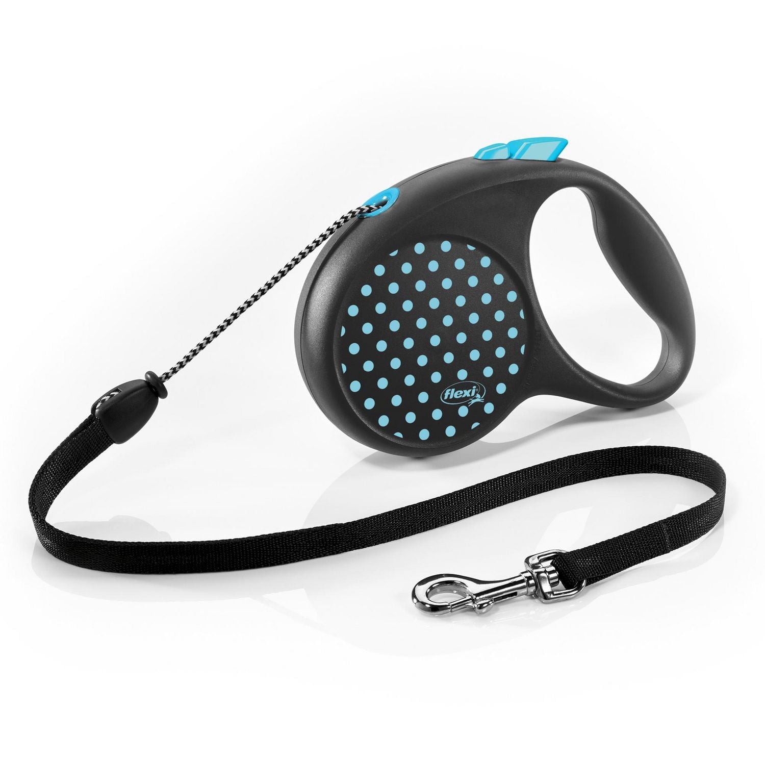 Click here for Flexi Fun Dots Medium Retractable Dog Leash  Blue... prices