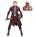 Guardians of the Galaxy Star-Lord Action Figure 2 HEADS 2 GUNS T-SL-0.1 ...