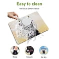 Cute Black Cat Doormat Non Slip Diatomaceous Earth Door Mat Absorbent ...