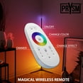 Wise Home Products Prysm RGB Color Changing Floor Corner Lamp, Aluminum ...