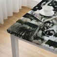 BANET USA Flag Fitted Tablecloth Square with Elastic Edged, Waterproof ...