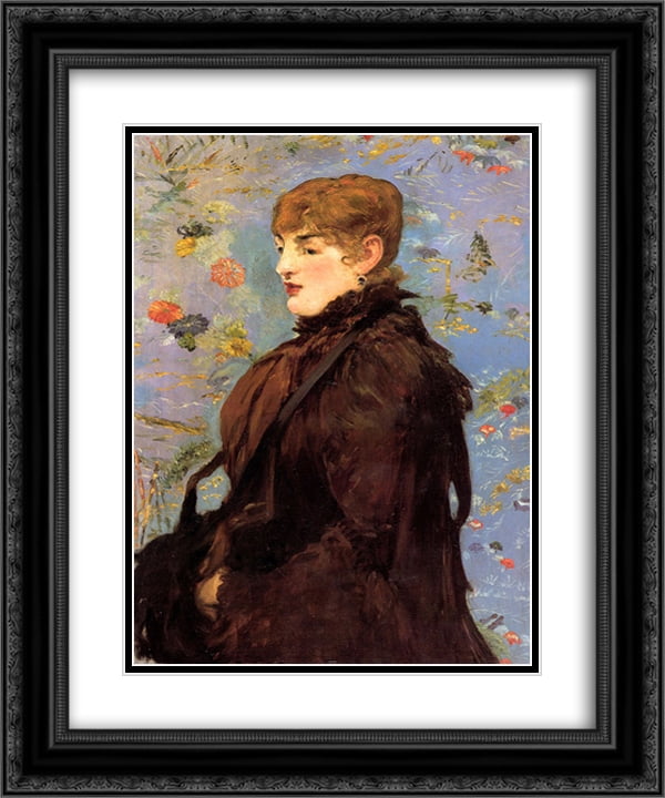 Edouard Manet 2x Matted 20x24 Black Ornate Framed Art Print 'Autumn ...