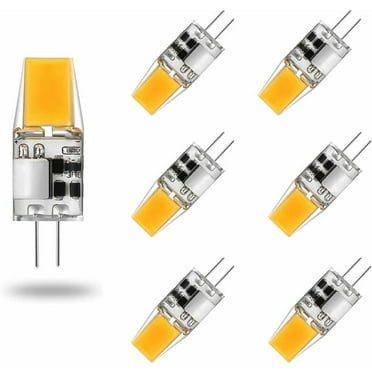 G4 LED Bulb, AMAZING POWER 12V JC G4 Bi Pin Bulb, G4 20W Halogen Bulb Replacement, Daylight ...