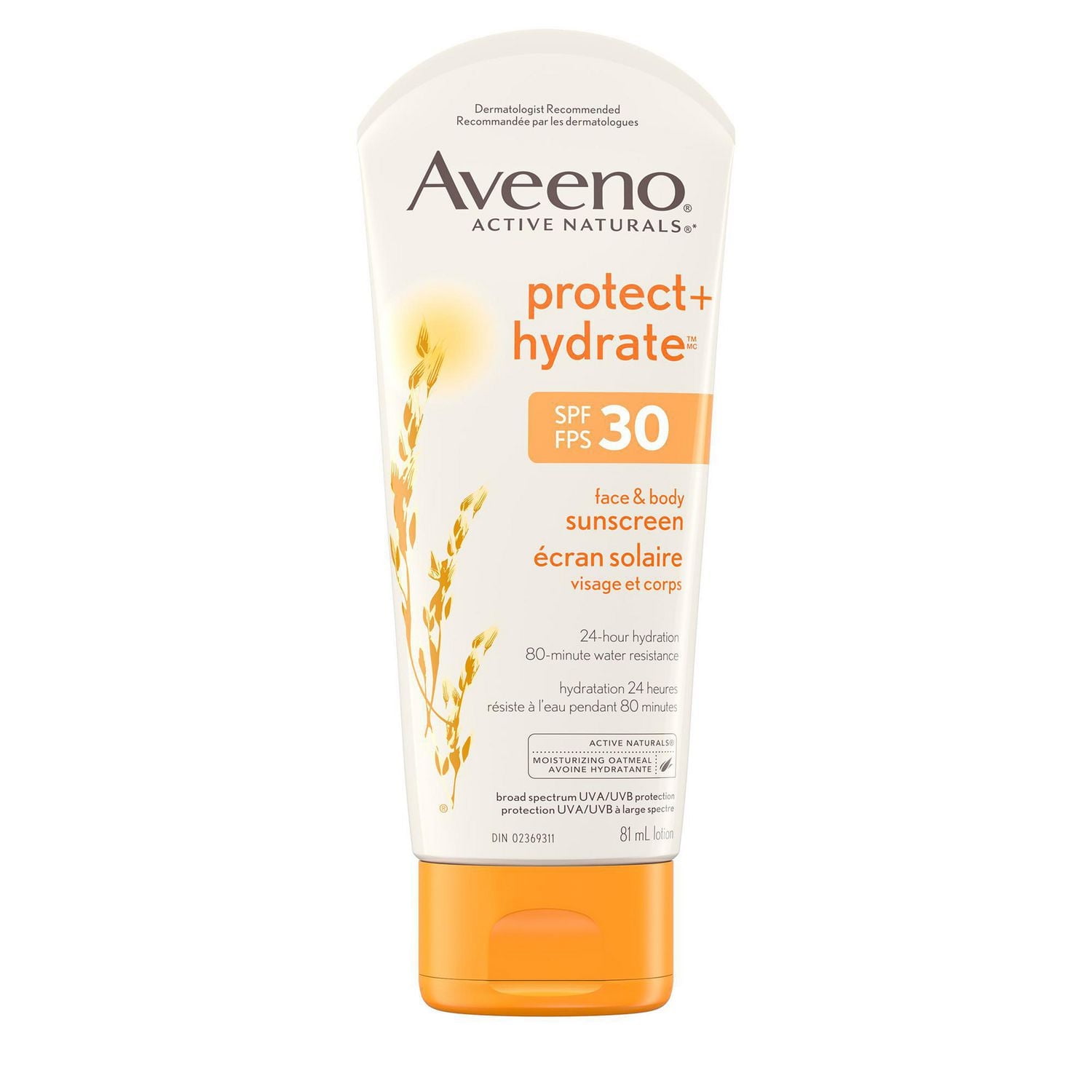 Click here for Aveeno Face And Body Sunscreen Spf 30 One Size prices