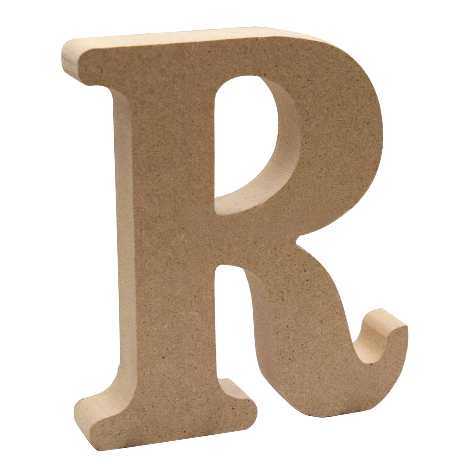 Visland 4 Inch Designable Wood Letters, Unfinished Wood Letters for ...