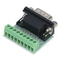 Terminal Block DB9 Male Header to Screw 9 Pin Connector Break Out Board ...