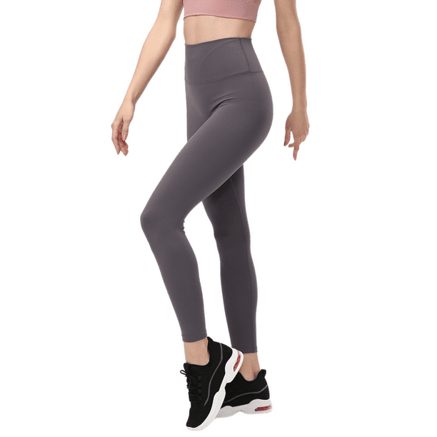 Fit Compression Yoga Pants Power Stretch Workout Leggings with High ...