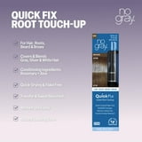 No Gray Quick Fix Triple Wand Instant Temporary Root Touchup, Brown, 0. ...