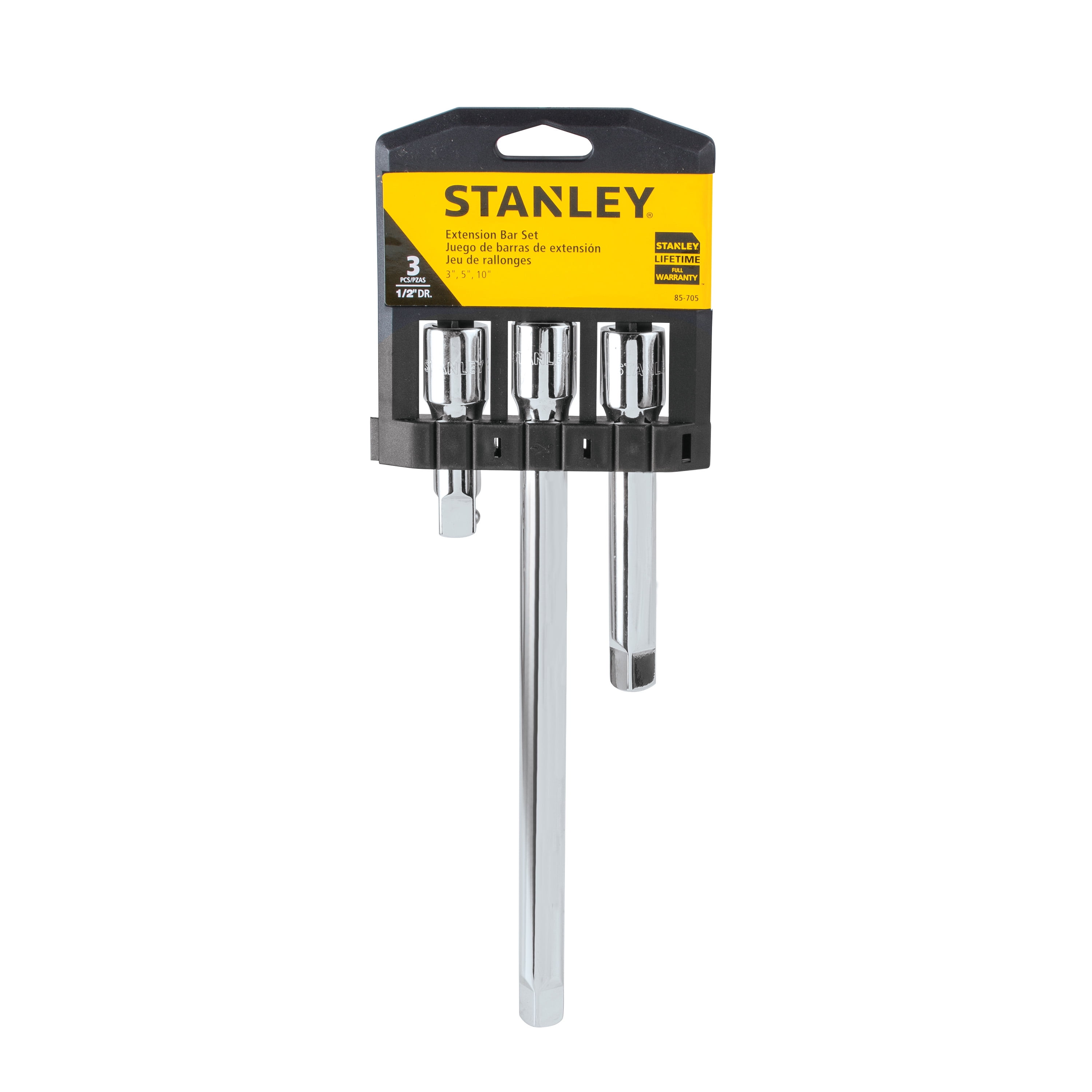 STANLEY 85-705 3pc 1/2" Extension Bars - Walmart.com
