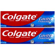 Colgate Cavity Protection Toothpaste, Regular Flavor, Travel Size 1 oz ...