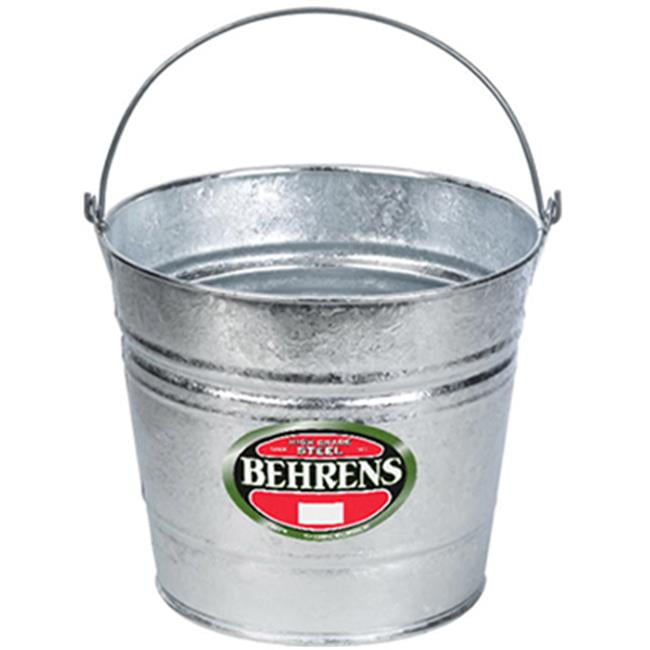 Behrens 12 qt. Galvanized Hot Dipped Water Pail - Walmart.com
