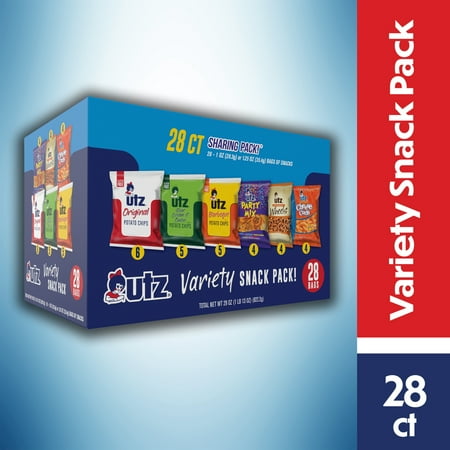 28 ct Utz Snack Pack Variety Box – Walmart Inventory Checker – BrickSeek