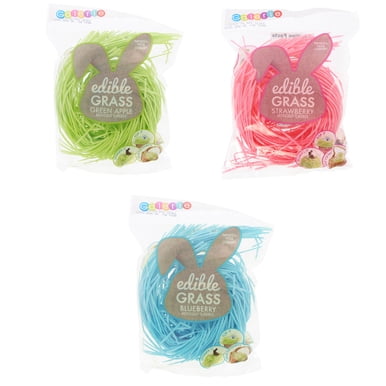 Galerie Edible Easter Grass Pack of 3 - Walmart.com