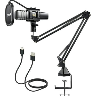 onn. USB Podcast Microphone with Cardioid Recording Pattern - Walmart.com