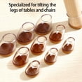 Quiet Tilted Chair Leg Cap for Quiet Movement Universals Fit on Hard ...
