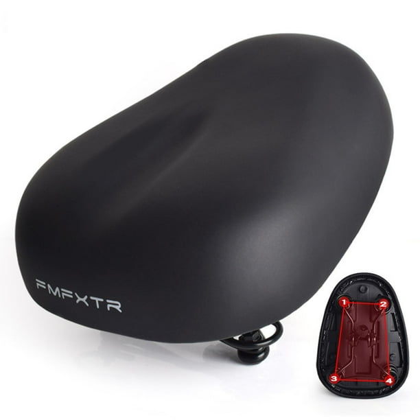 Electric Saddle Seat Padded Saddle Cushioned for Men Bike Women ...
