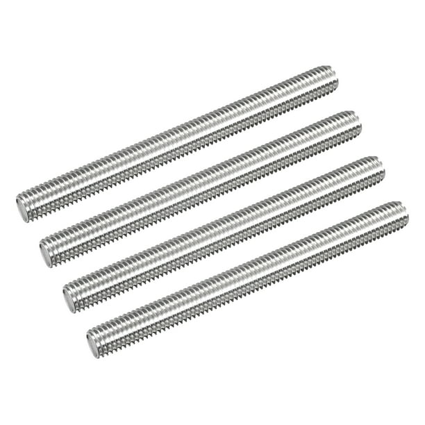 Uxcell Fully Threaded Rod M10 x 110mm 1.5mm Thread Pitch 304 Stainless ...