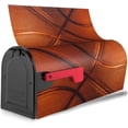 Basketball Ball Texture Mailbox Cover Magnetic Sport Theme Waterproof ...